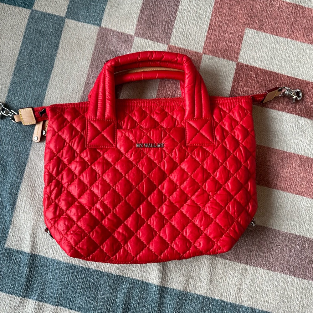 Mz Wallace Small Sutton Deluxe - Cherry - Gem